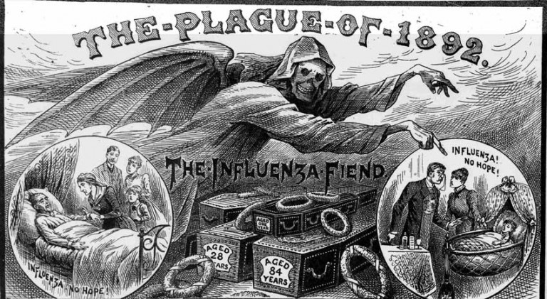 The Russian Flu Epidemic - Influenza Outbreak 1889 to 1894