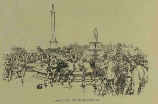West End Riots Monday 8th February 1886