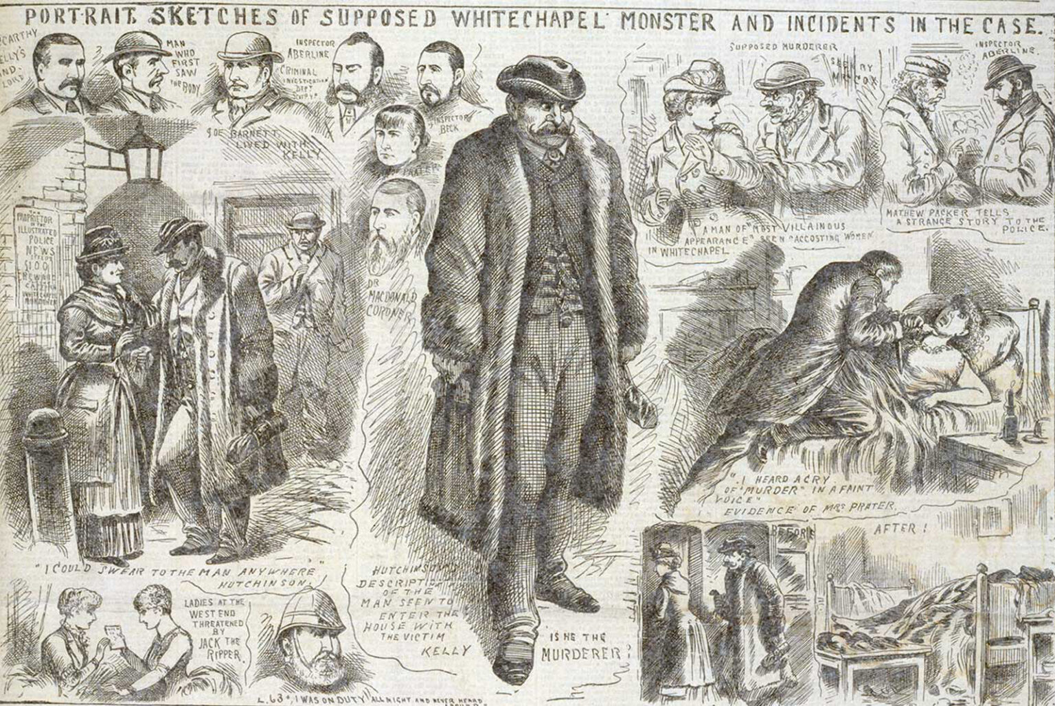 Amateur Detective Sir George Arthur Arrested In Whitechapel.